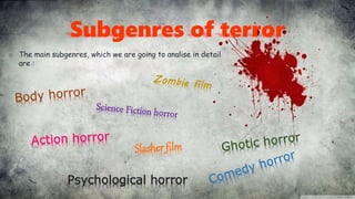History of horror films | PPTX