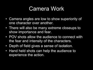 Horror films powerpoint | PPT