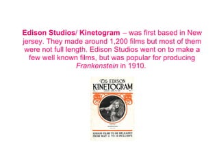 Horror film studios | PDF