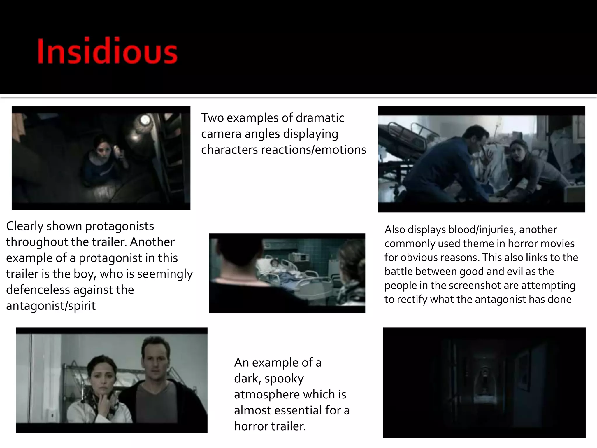 Horror film trailer analysis | PPTX