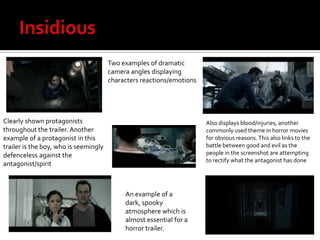 Horror film trailer analysis | PPTX