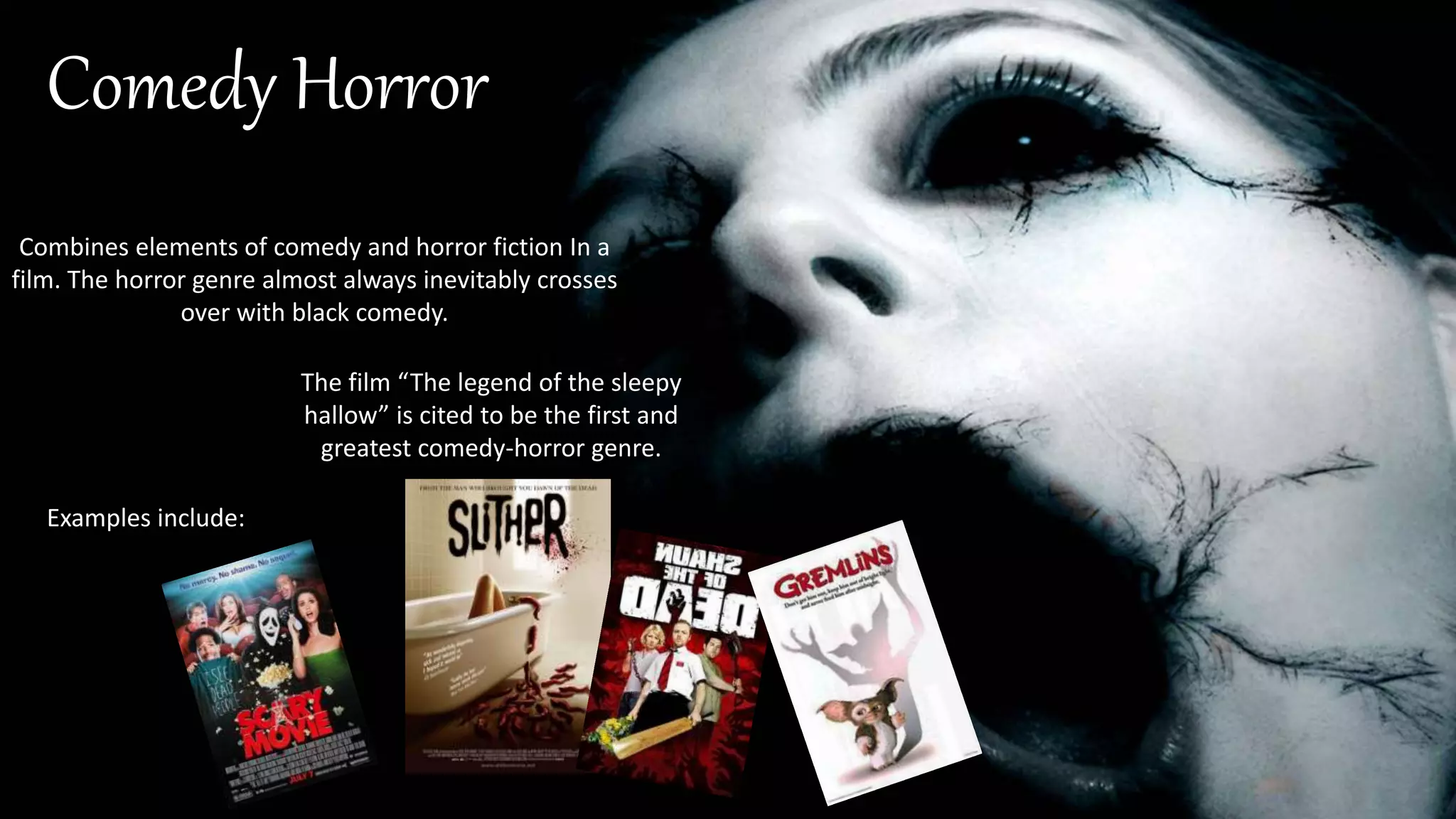 Horror Sub-Genres | PPTX