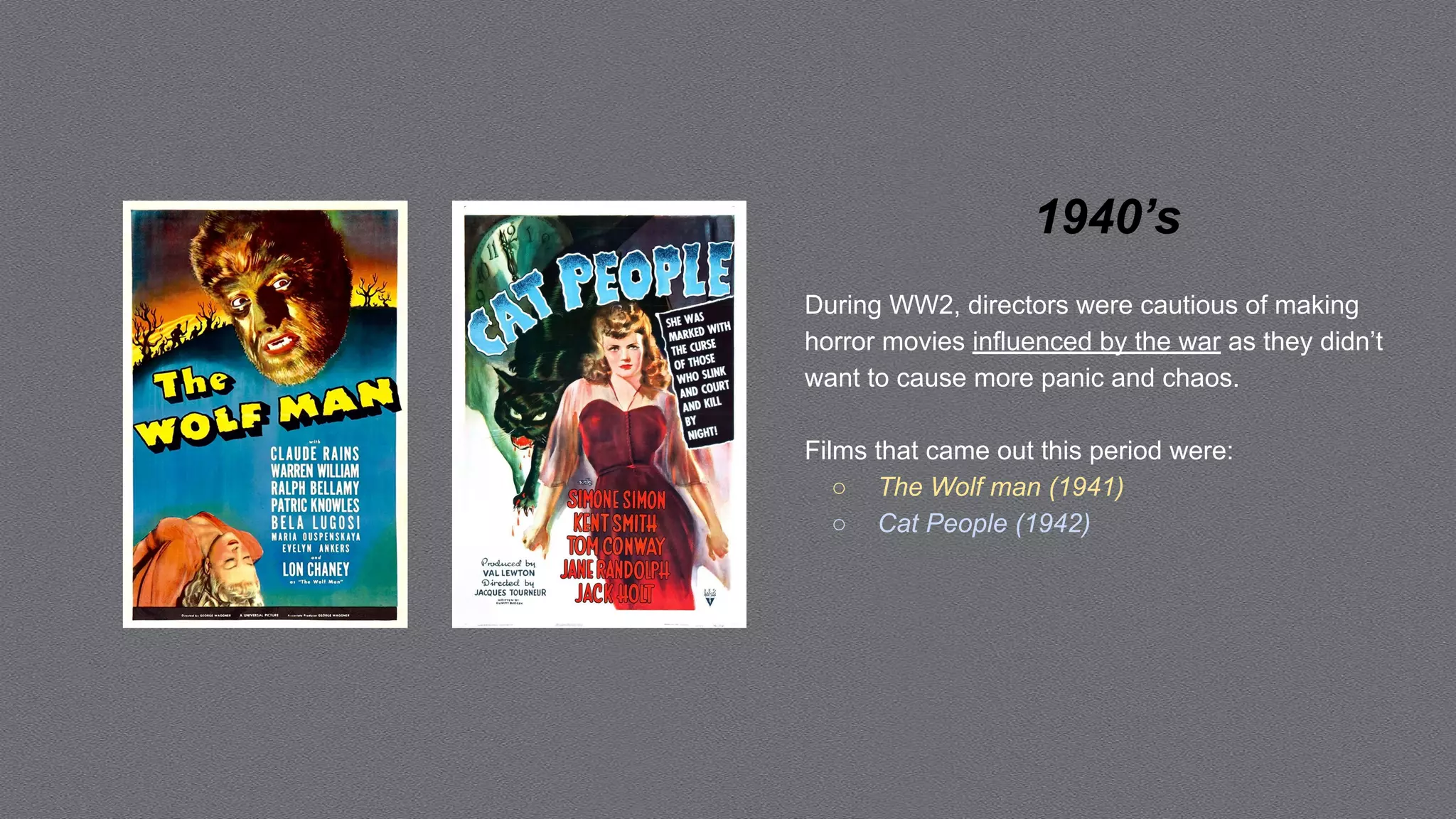 History and evolution of Horror Genre | PDF