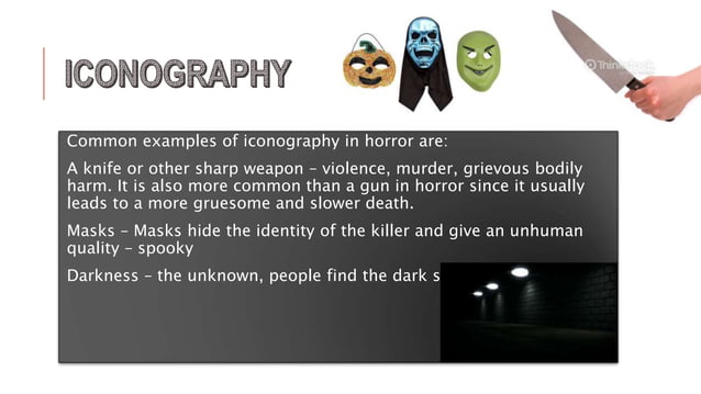 Horror genre chart | PPTX | Horror | Genres