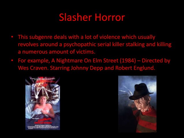 Horror genre presentation | PPTX | Horror | Genres