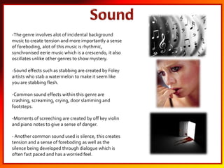 Gayatri Horror Genre Conventions | PPT