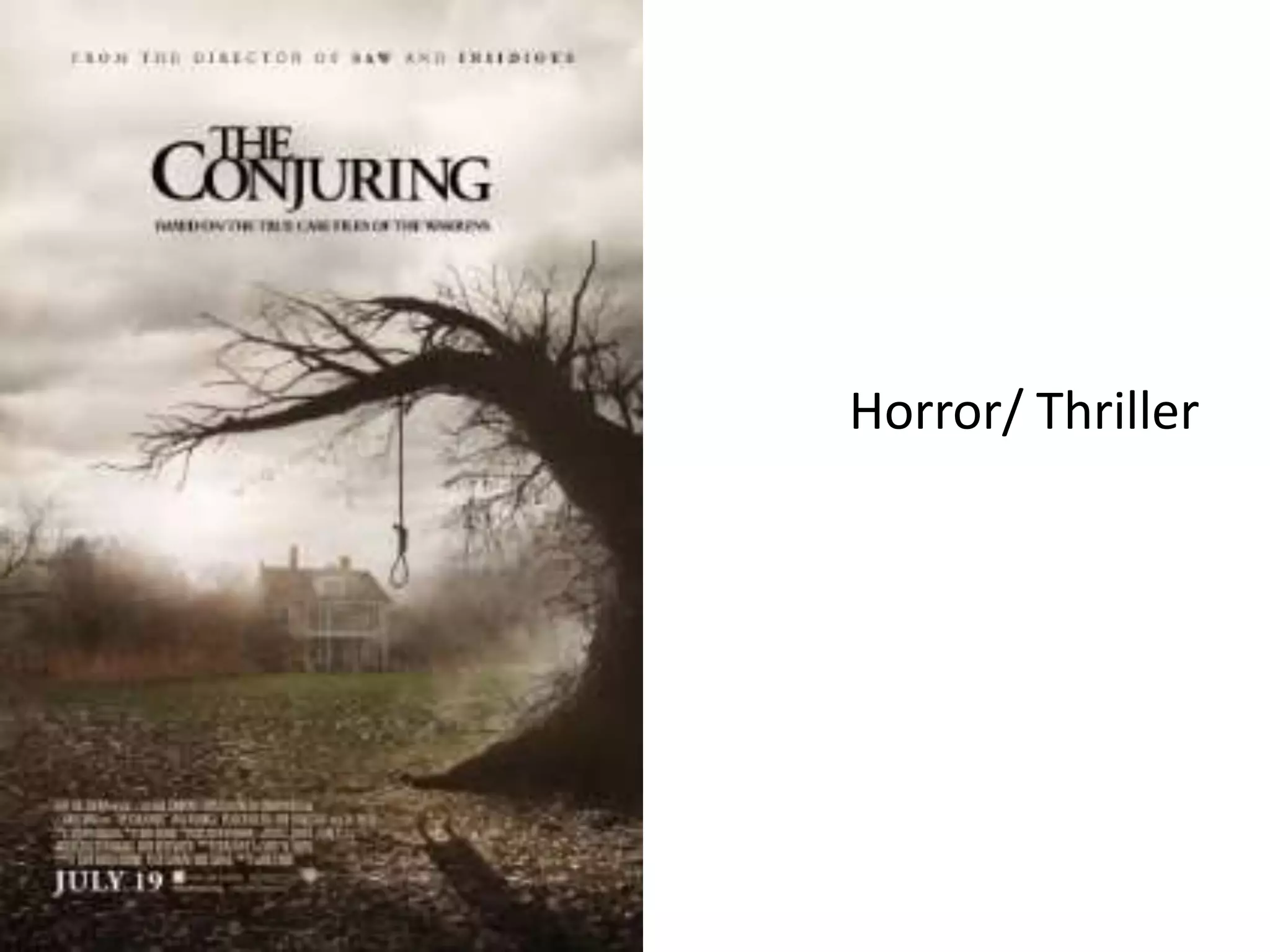 Horror genres | PPTX