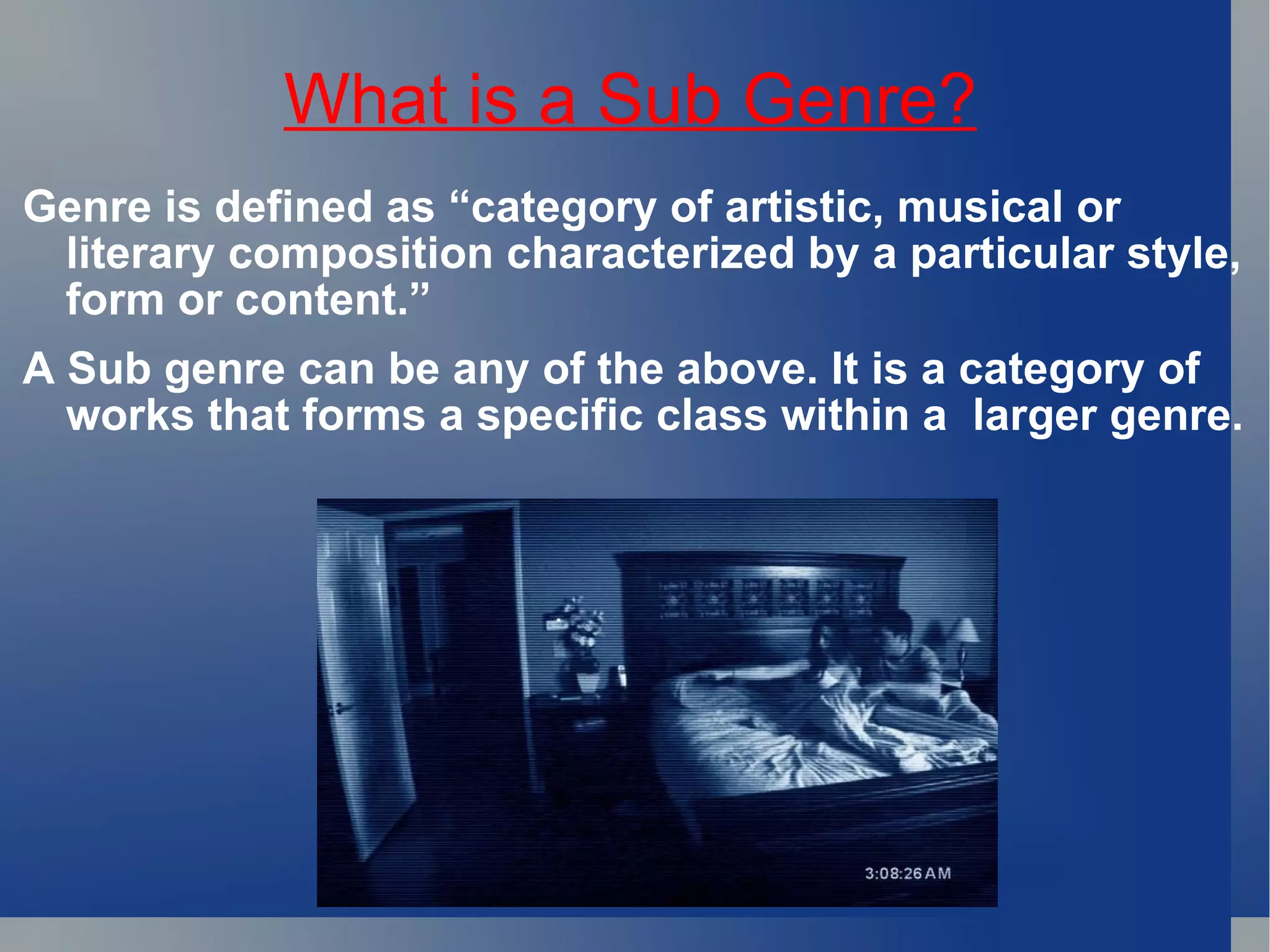 Horror Hybrids | PPT