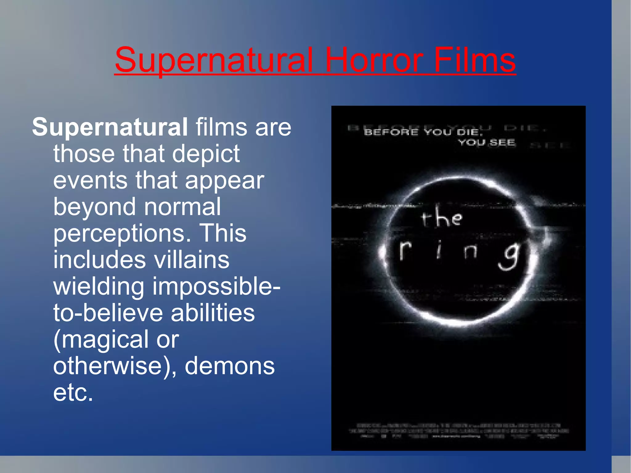 Horror Hybrids | PPT