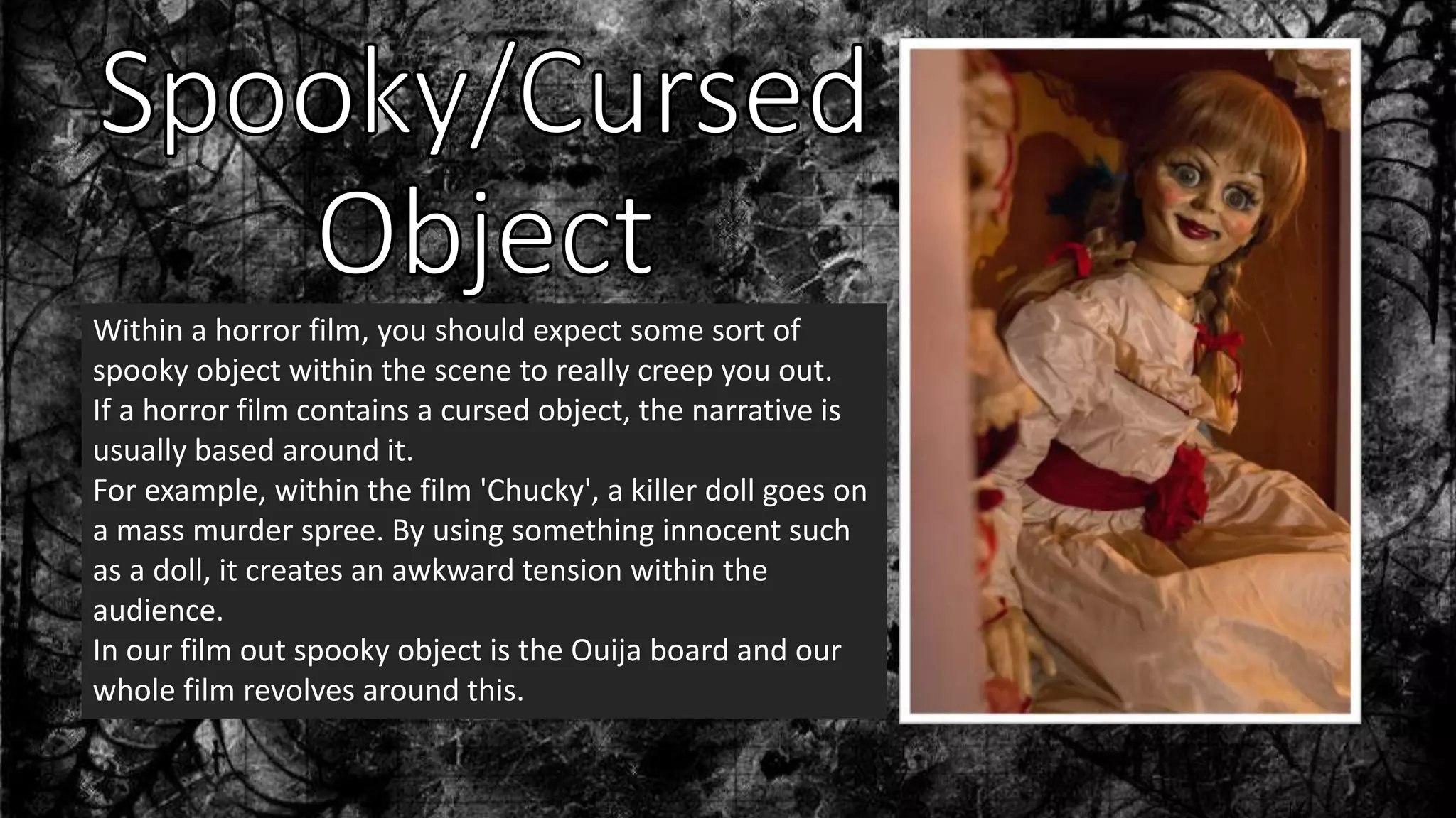 Horror iconography presentation | PPTX