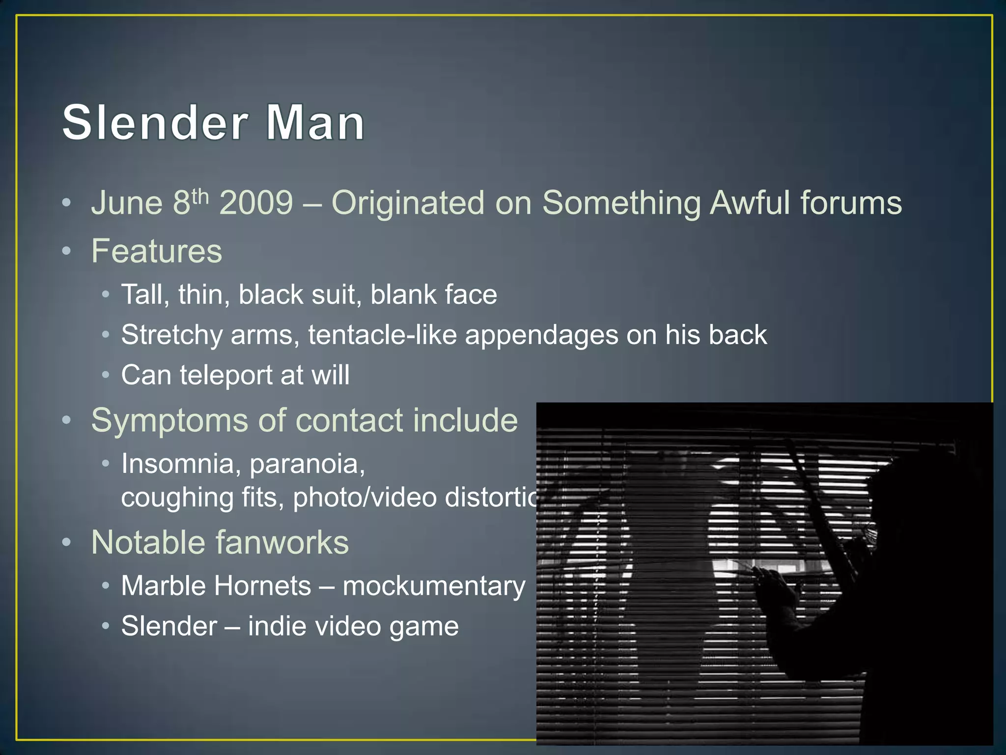 Horror in pop culture | PPTX