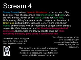 Horror key concepts | PPTX | Adoption and Fostering | Parenting