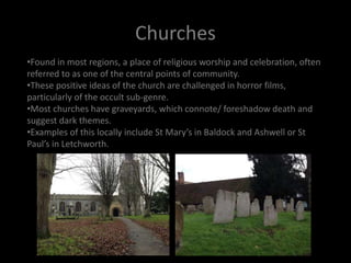 Horror Location Shot Types | PPT