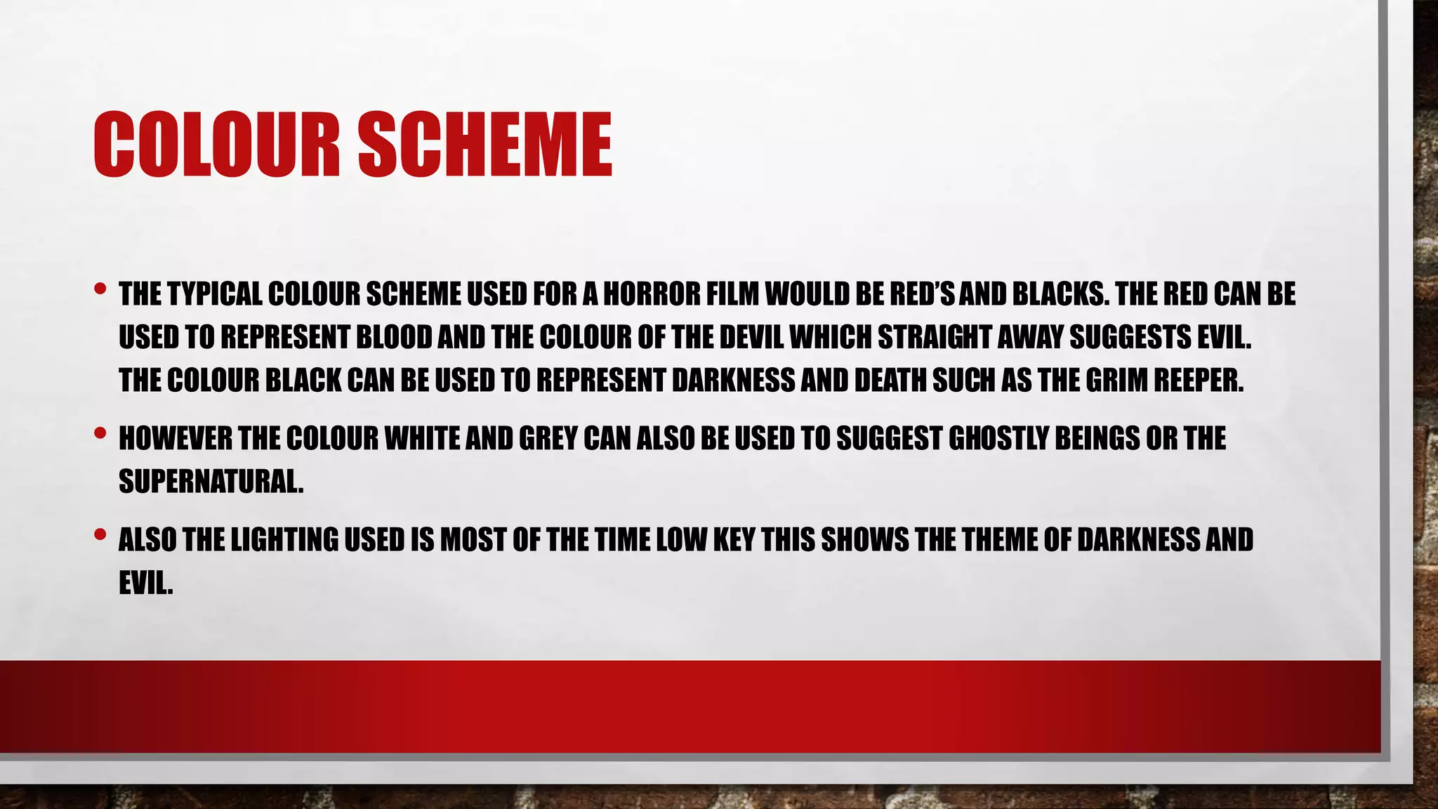 Horror Movie Poster Conventions PPT Free Download horror-movie-poster-conventions-ppt-free-download