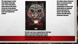 Horror movie poster conventions | PPT | Free Download