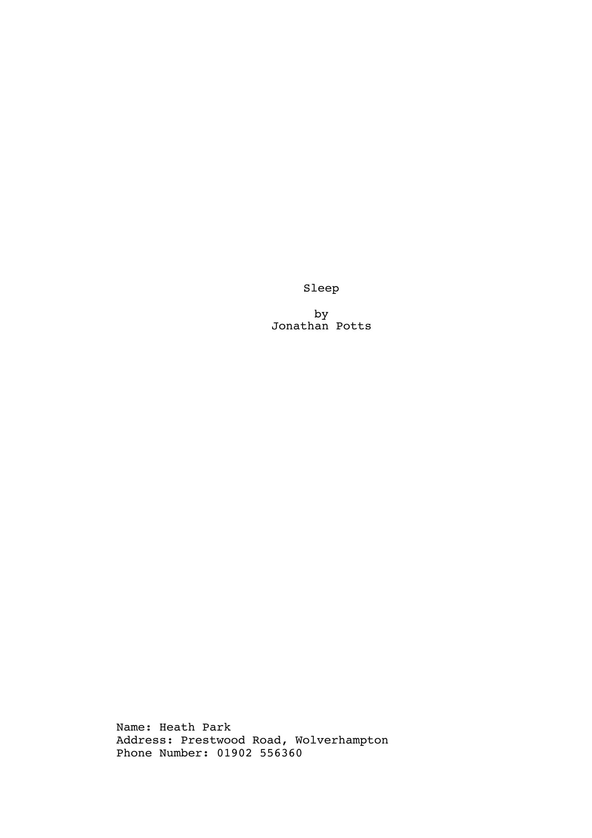 Horror movie script | PDF