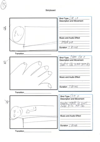 Horror Movie Storyboard | PDF
