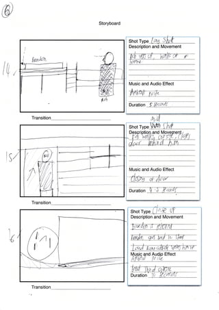 Horror Movie Storyboard | PDF