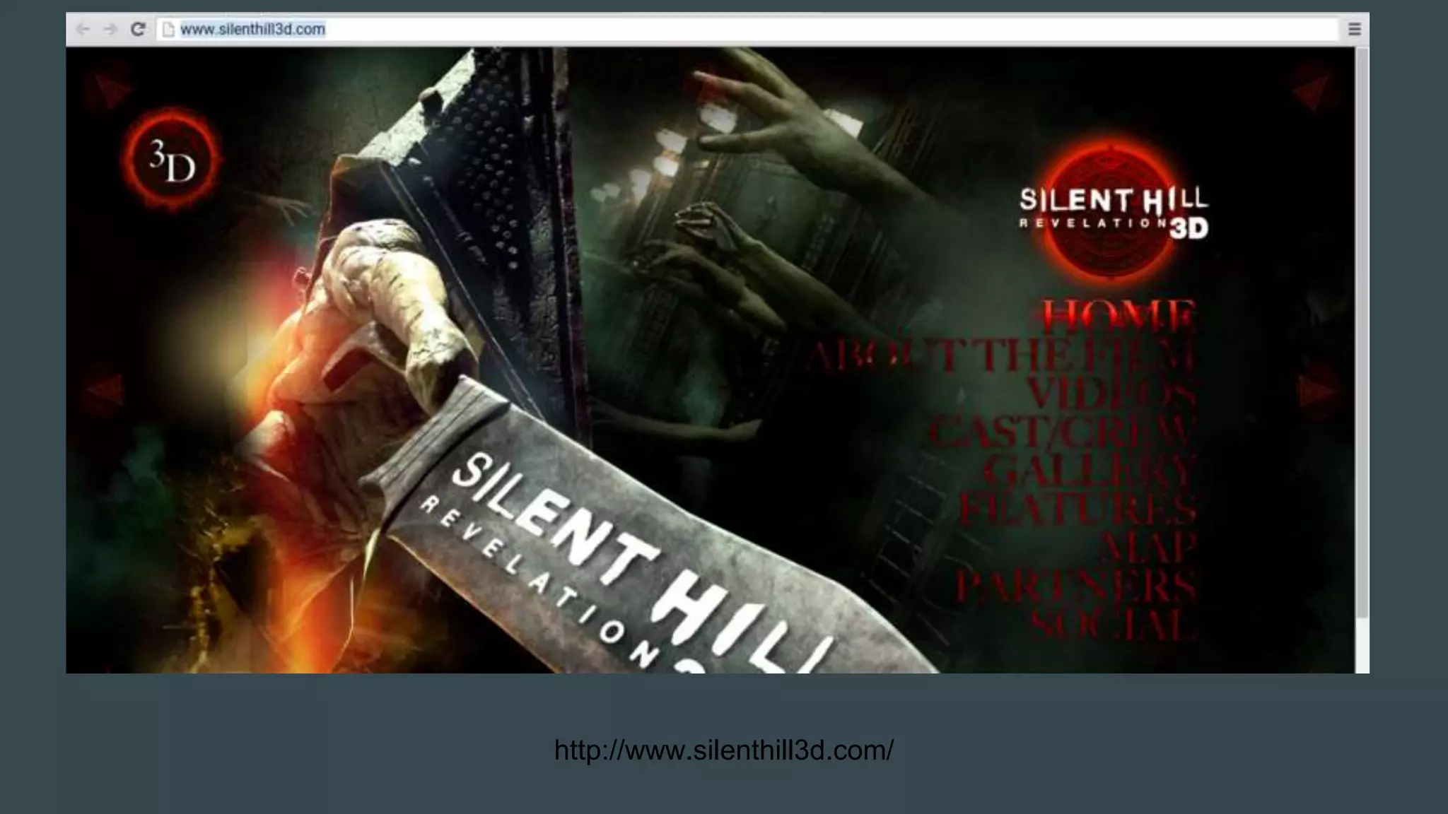 Horror movie website research | PPTX