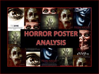 Horror Poster Analysis | PPTX