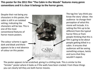 Horror Poster Analysis | PPTX