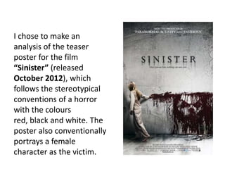 Sinister Movie Poster