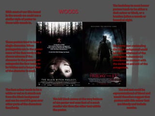 Horror poster research | PPTX