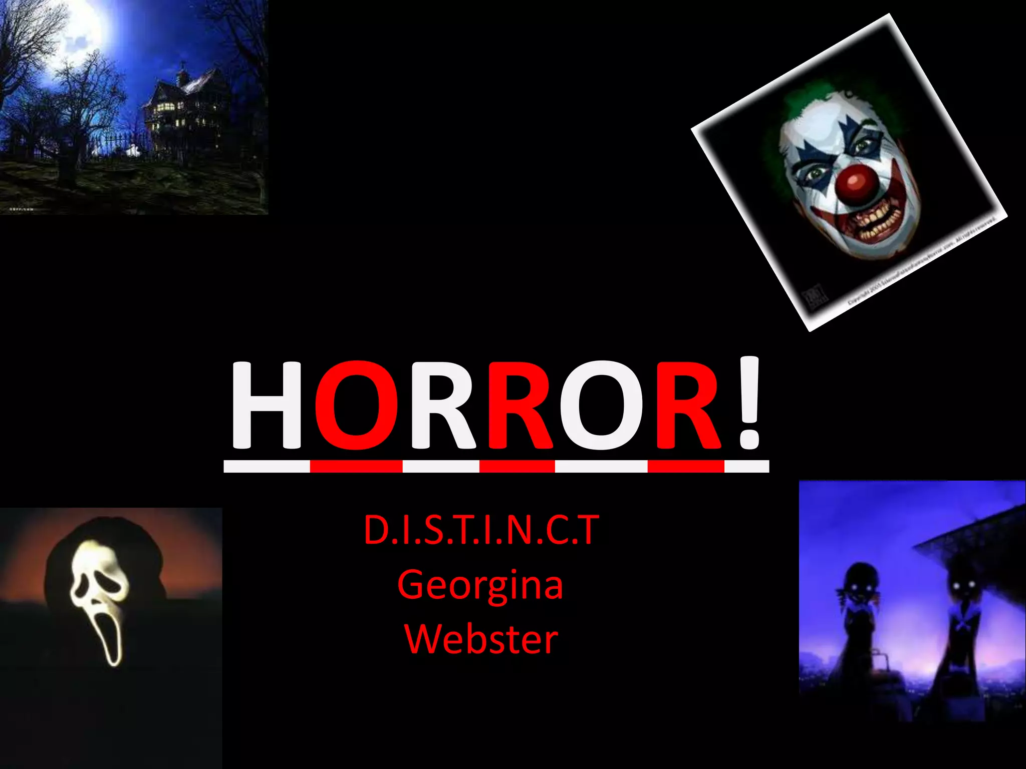 Horror powerpoint | PPTX