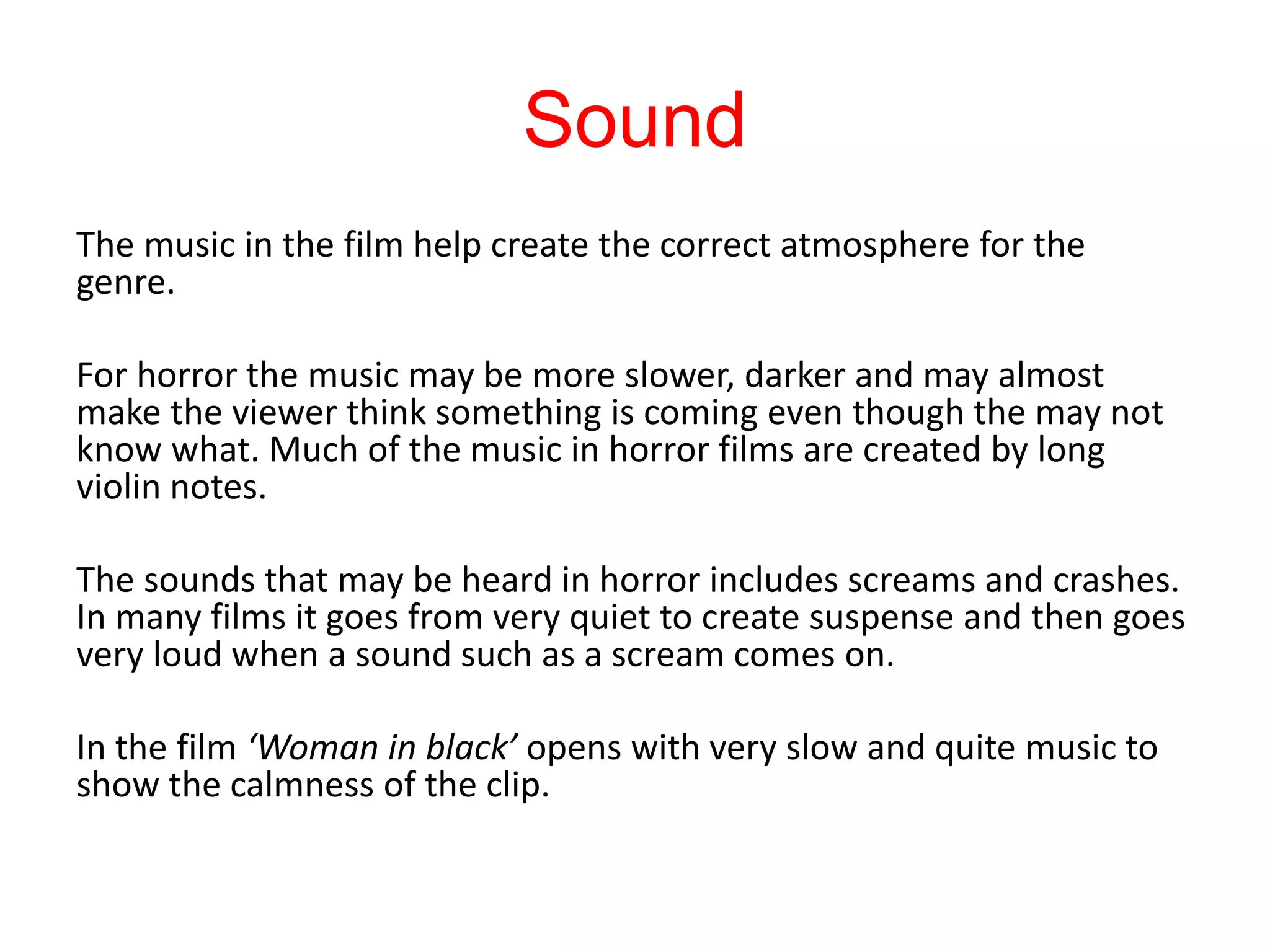 Horror powerpoint | PPT