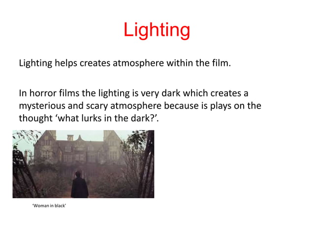 Horror powerpoint | PPT