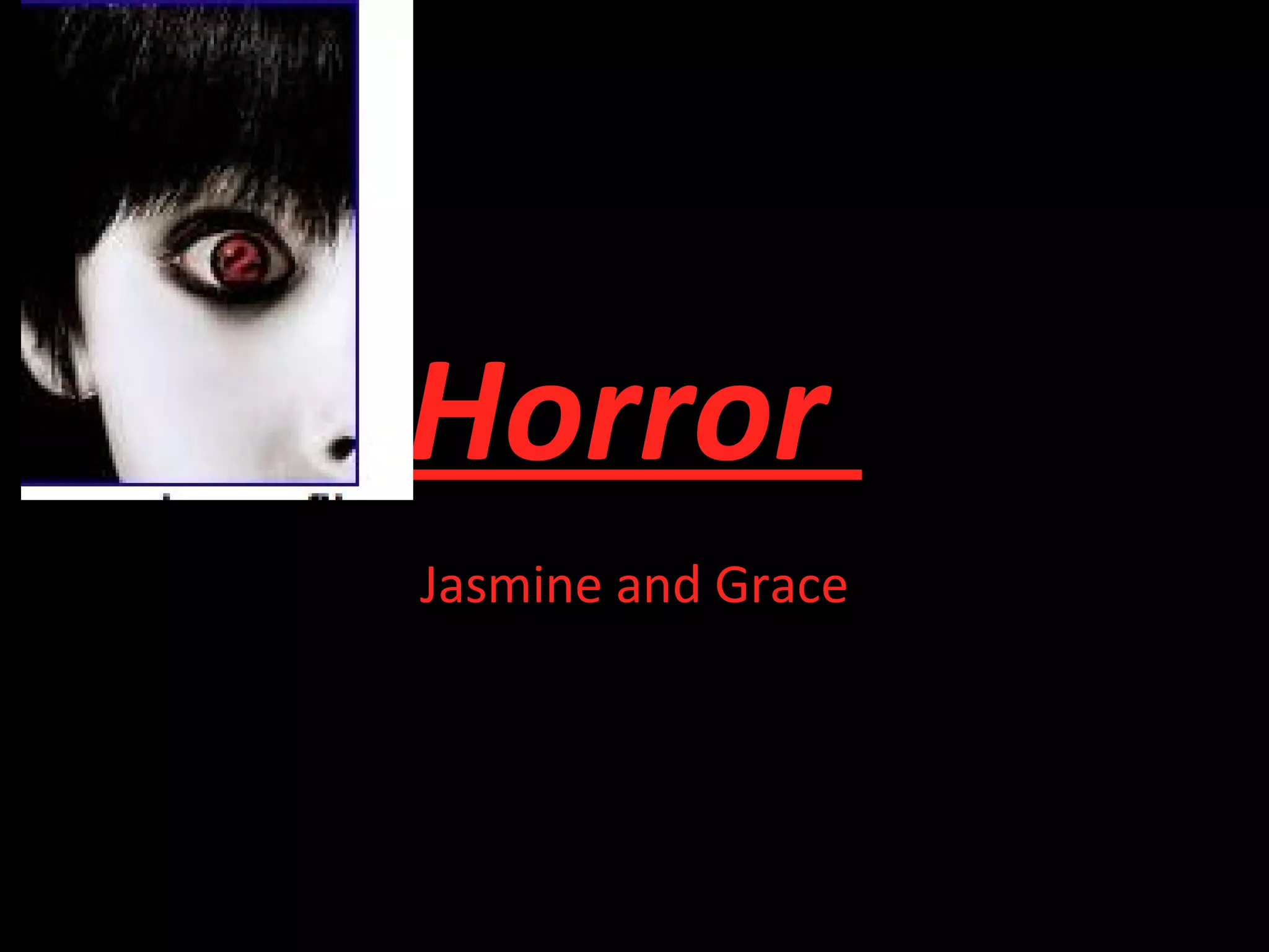 Horror Presentation | PPT