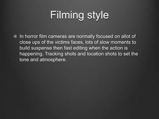 Horror presentation | PPTX