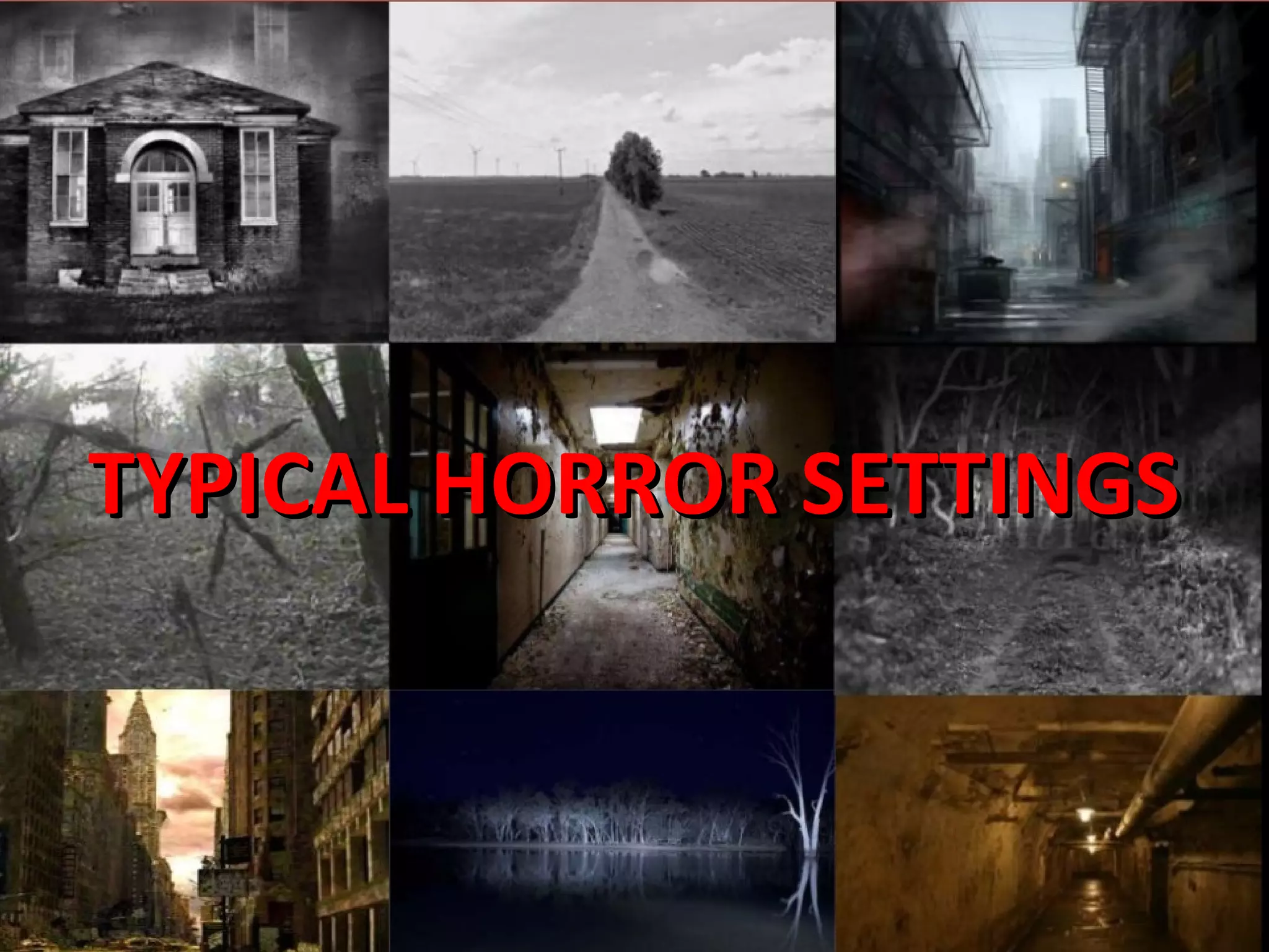 Horror presentation | PPT
