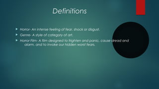Horror Genre Presentation | ODP