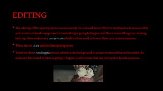 Horror slideshow | PPT
