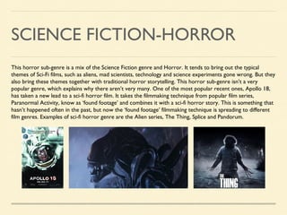 The Sub-Genres of Horror | PPT