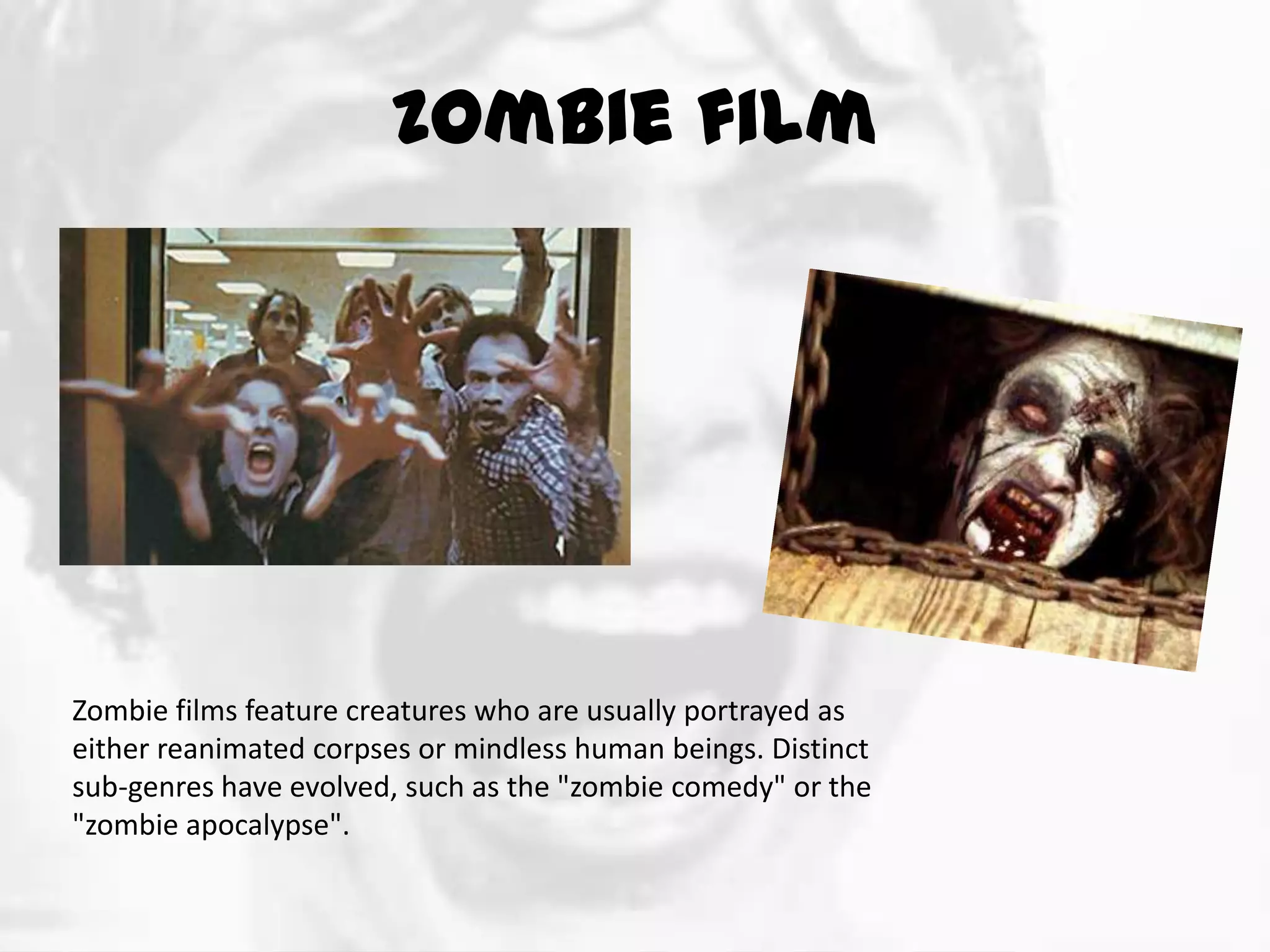 Horror sub genres | PPT | Free Download