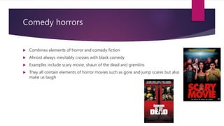 Horror sub genres | PPT