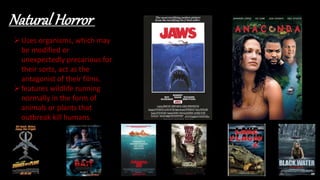 Horror sub genres | PPTX