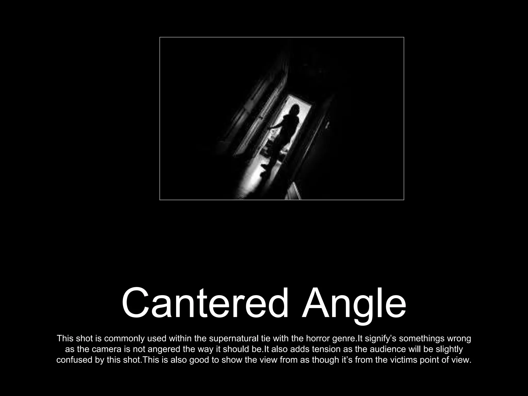 Horror Camera Shots | PPTX