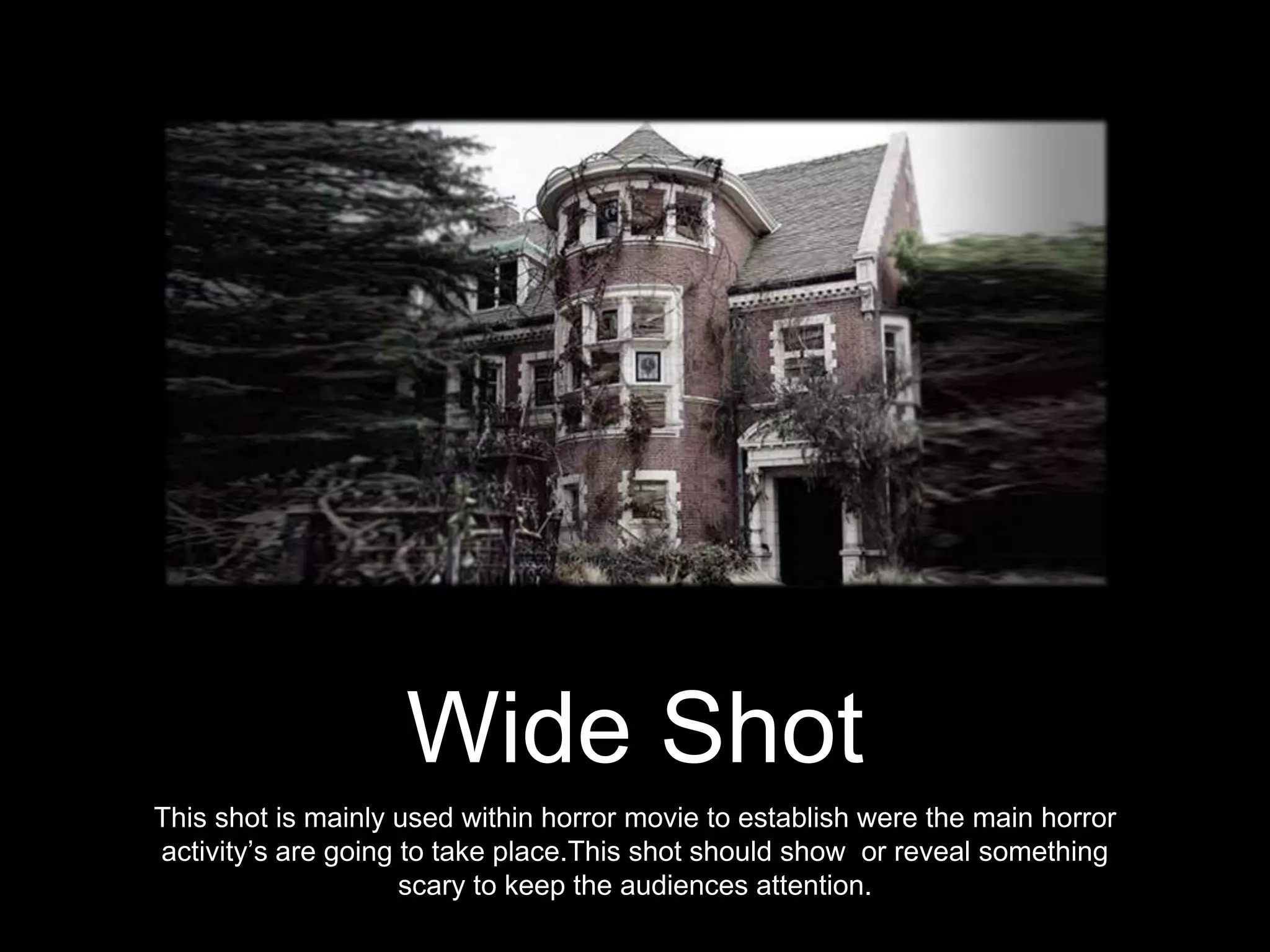 Horror Camera Shots | PPTX