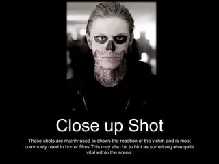 Horror Camera Shots | PPTX