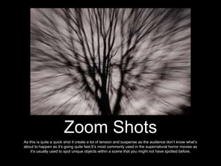 Horror Camera Shots | PPTX