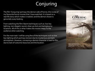 Horror theme slide | PPT