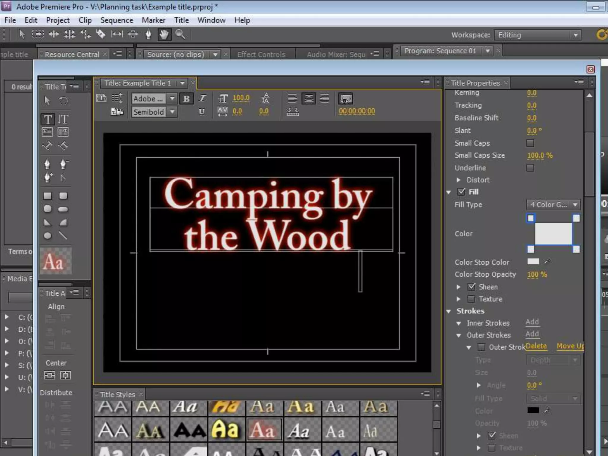 Horror title examples | PPTX