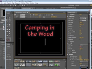 Horror title examples | PPTX