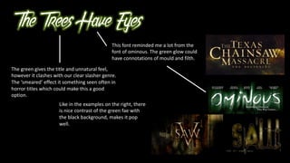 horror titles | PDF