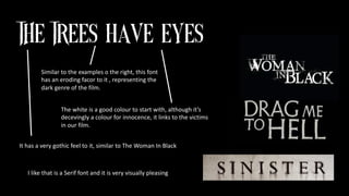 horror titles | PDF