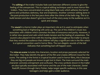 Horror trailer analysis | PPT