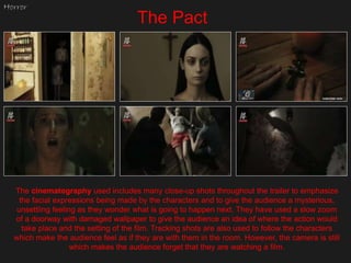 Horror trailer analysis | PPT